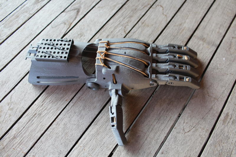 enable prosthetic hand with changeble finger positions - Pinshape