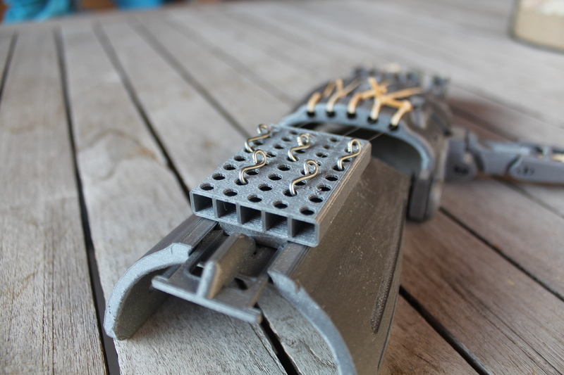 enable prosthetic hand with changeble finger positions - Pinshape