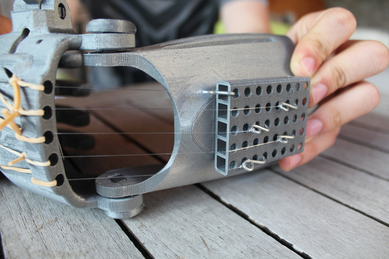 enable prosthetic hand with changeble finger positions - Pinshape