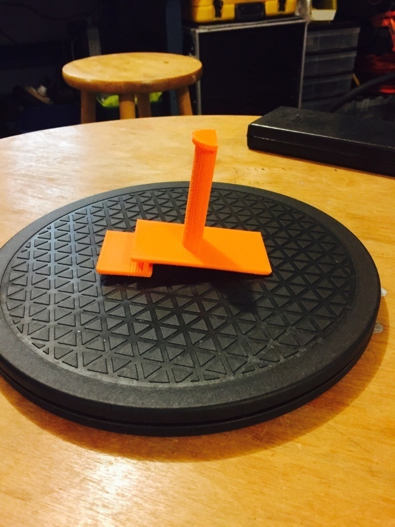 Filament Spool Holder for Flashforge Creator Pro - Pinshape