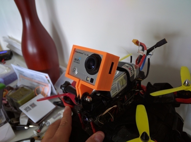 Excelvan camera mount - Pinshape
