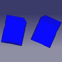 3D Printed MICRO SD MEMORY CARD by Julián Caro Linares | Pinshape