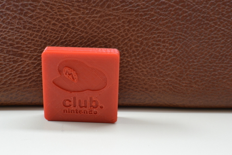 Club nintendo conmemorative coin - Pinshape