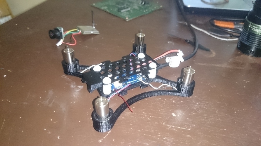 3D Printed Micro Quad "Panter" by Freddy Rincón | Pinshape