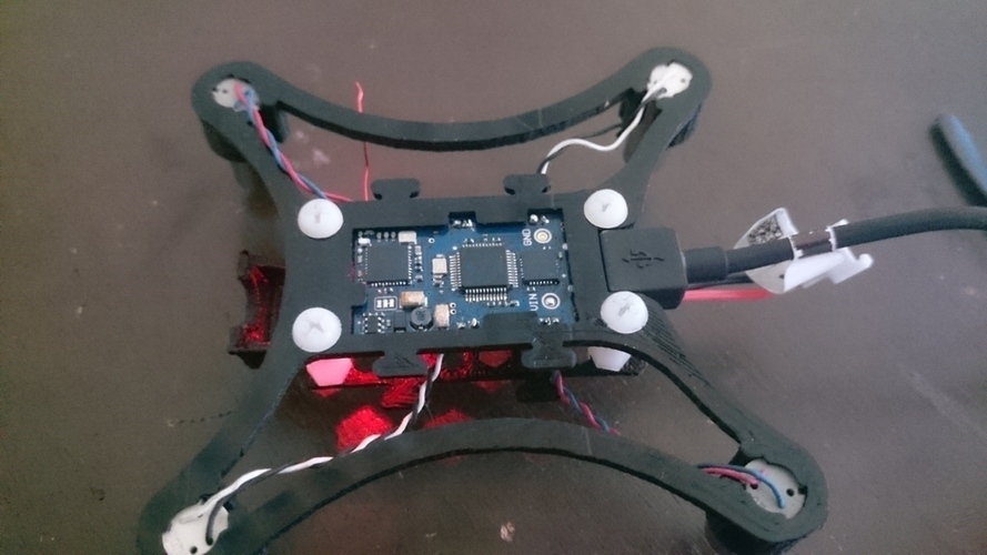 3D Printed Micro Quad "Panter" by Freddy Rincón | Pinshape