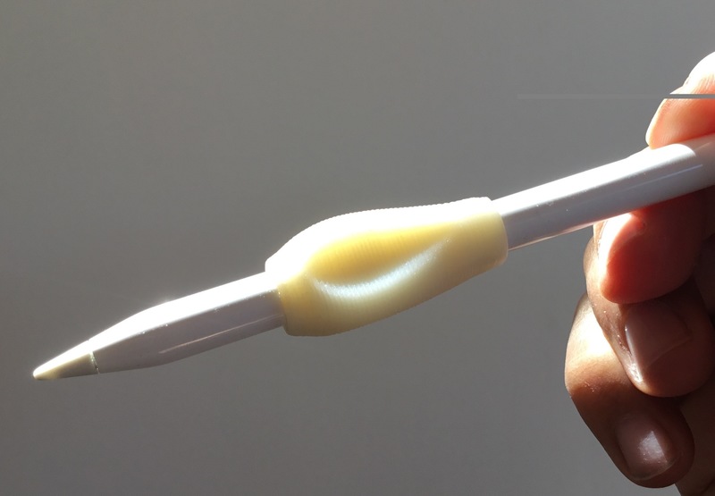 iGRIP - Apple Pencil tripod Grip - Pinshape