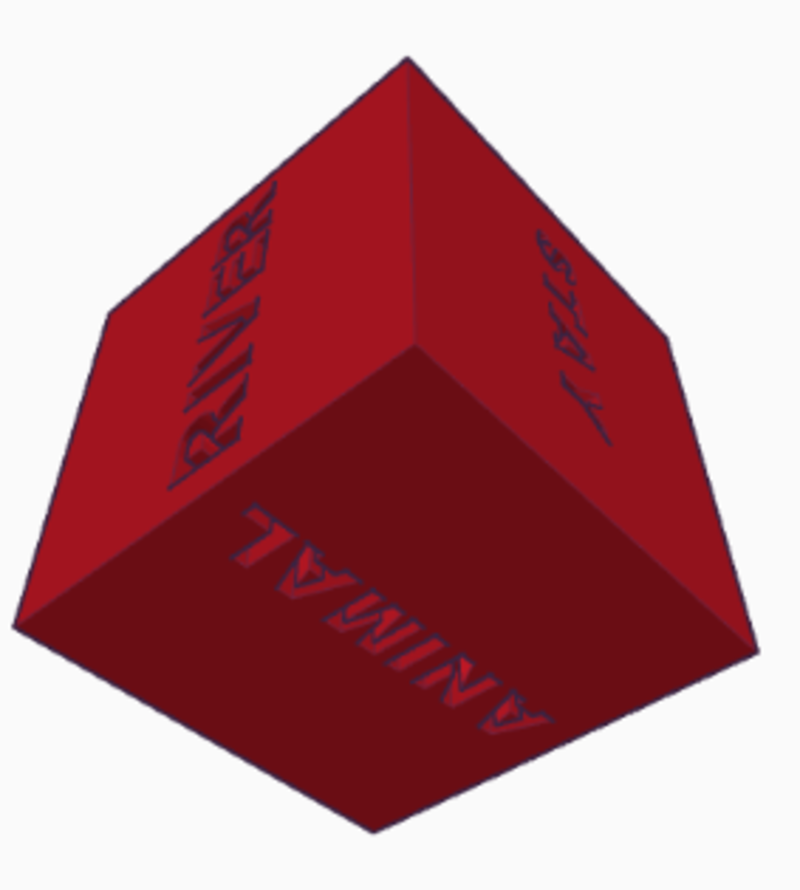 Dice for The Incredible Journey, A Water Cycle Adventure - Pinshape