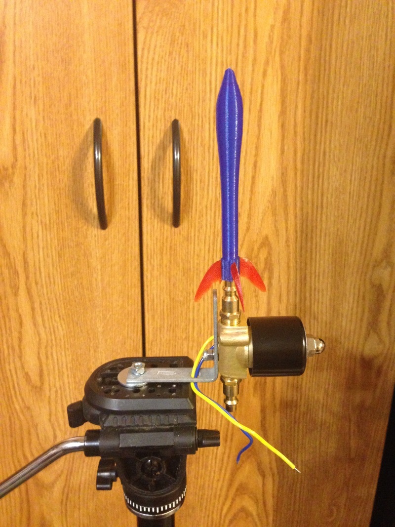 Rocket Science -- Canned Air Rocket - Pinshape