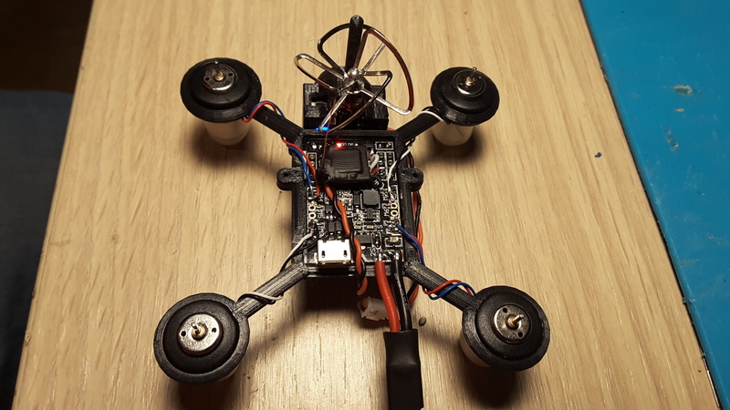 Micro Quad-racer 2S 90mm polycarbonate - Pinshape