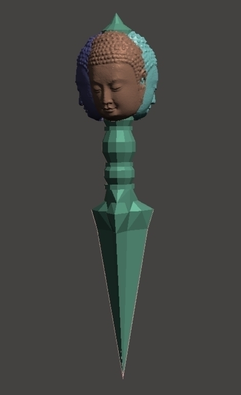 3 Face Dagger - Pinshape