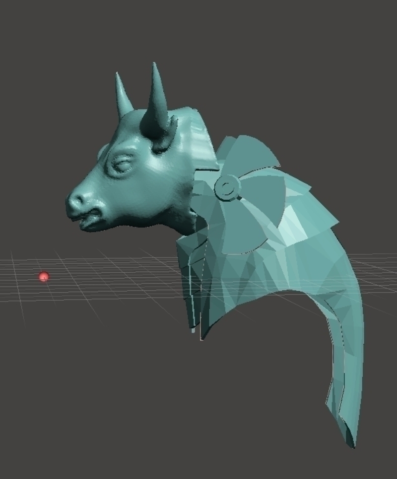 Apis Bull Head Helmet - Pinshape