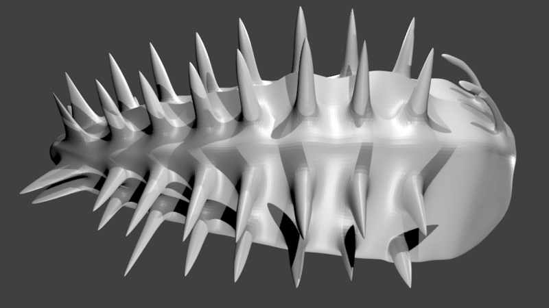 Mutant maggot (bot fly) - Pinshape