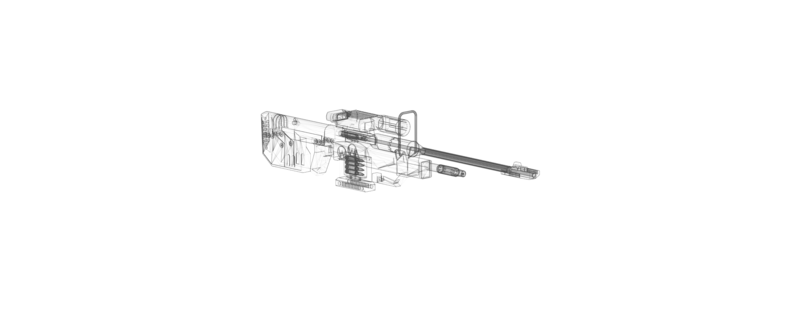 SRS 99 D Sniper Rifle (Halo) - Pinshape