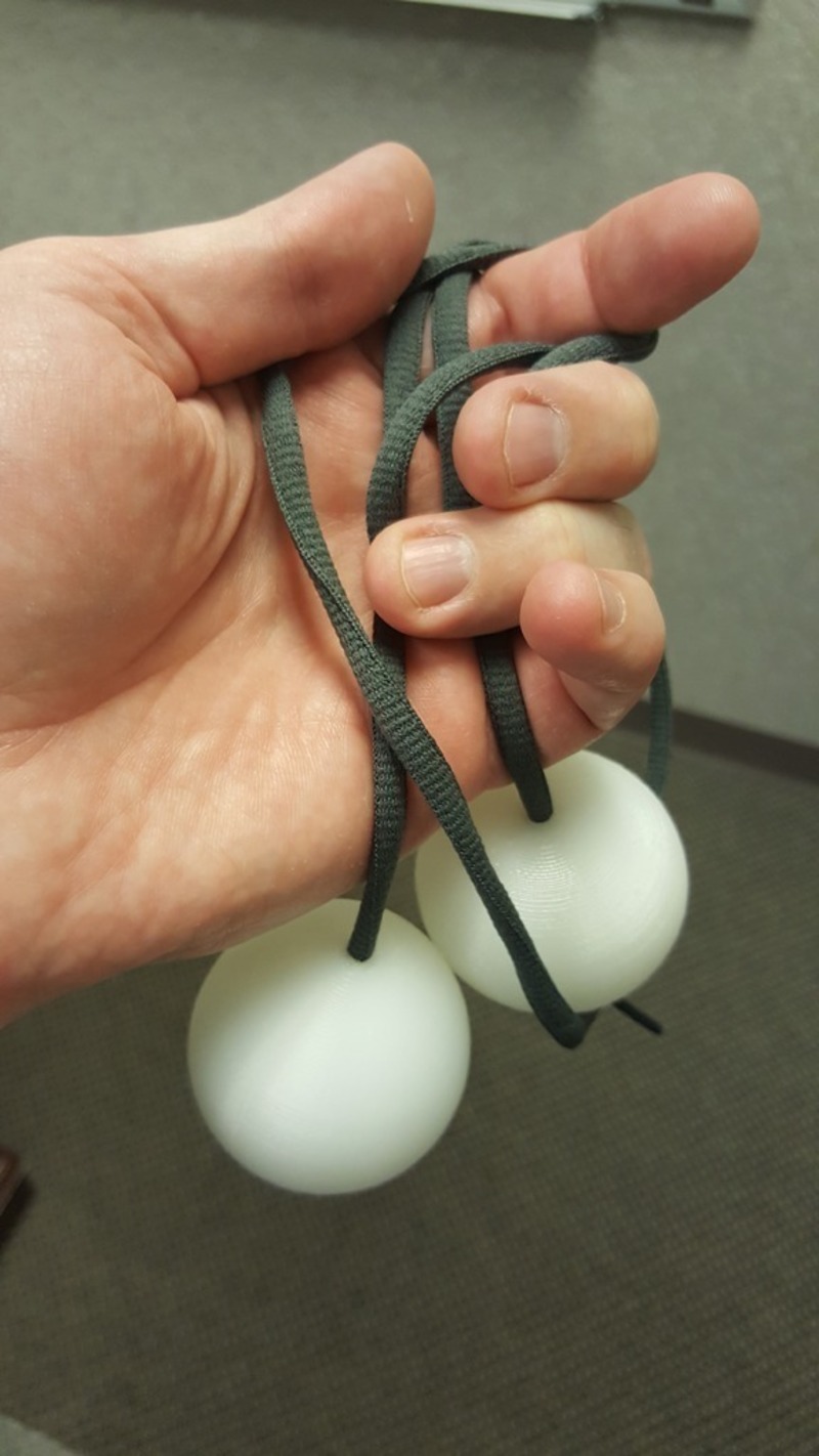 Klackers (aka Clackers, Ker-Bangers, Klick Klacks) - Pinshape