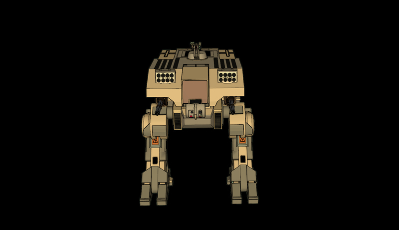 L-5 Riesig Battle Walker - Battlefield 2142 - Pinshape