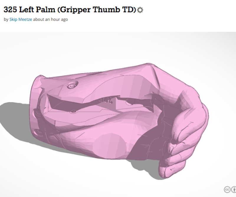 Gripper Thumb Terminal Device - Pinshape
