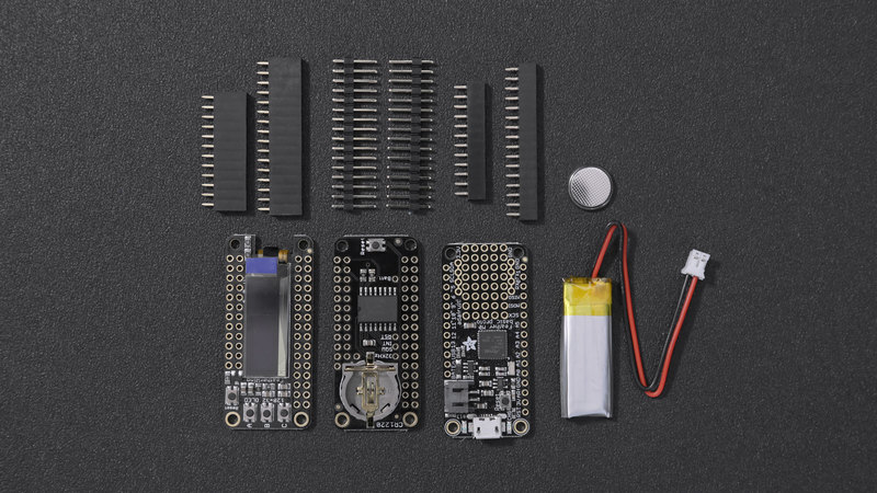 OLED MicroPython Watch - Pinshape