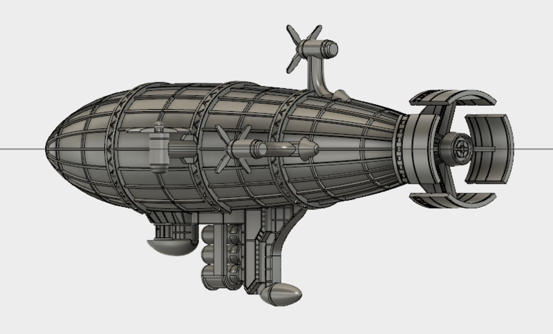 Kirov Airship from Red Alert - Pinshape