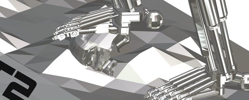 T800 Model 101 Endoskeleton - Terminator 2 - Pinshape