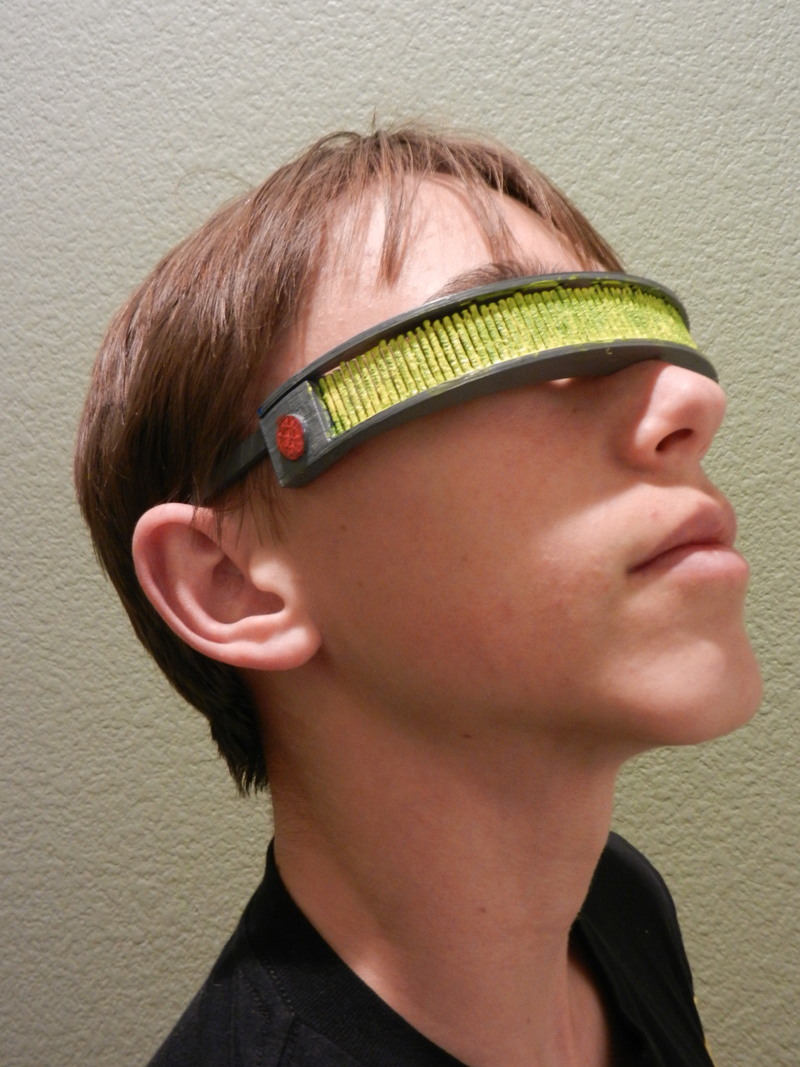 Geordi La Forge Visor--Star Trek: The Next Generation - Pinshape