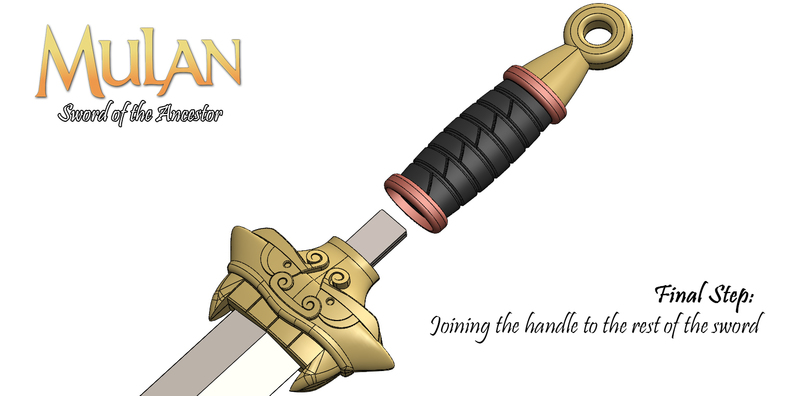 Mulan's Sword - Pinshape