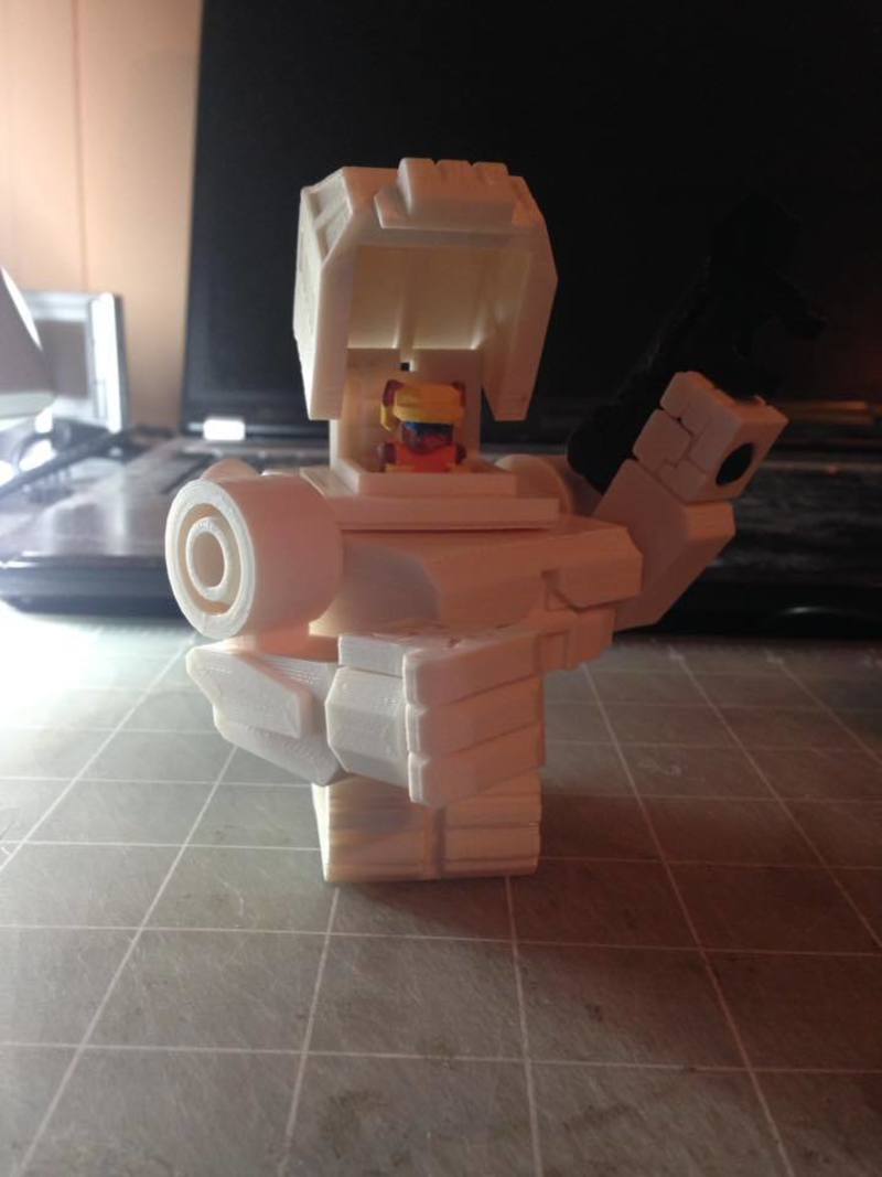 Mech City: Construction Mech - Pinshape