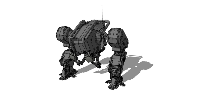 mech 01 cabin - Pinshape