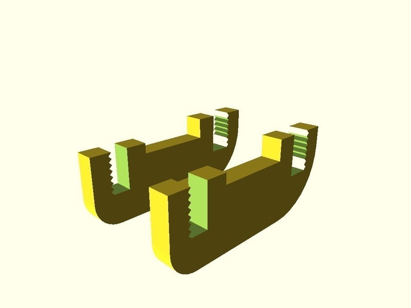 Small PCB Mechanical Coupler - Pinshape