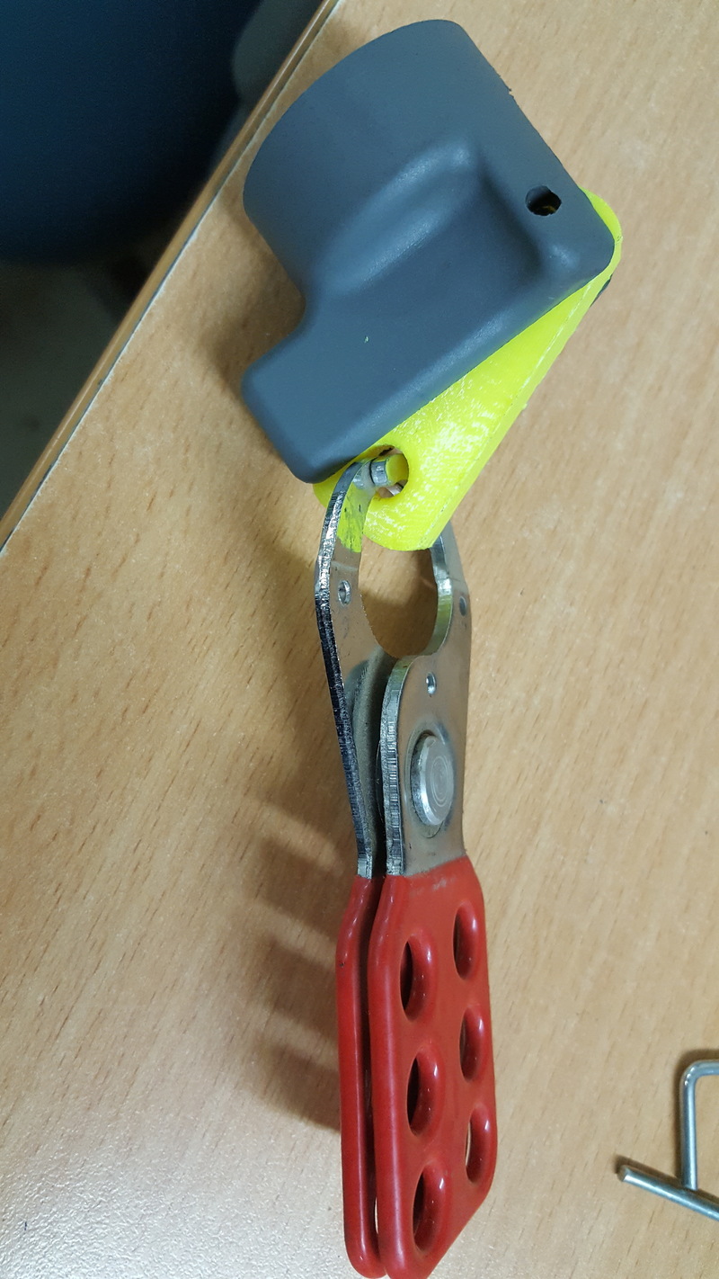 ABB lockout handle type 1 - Pinshape