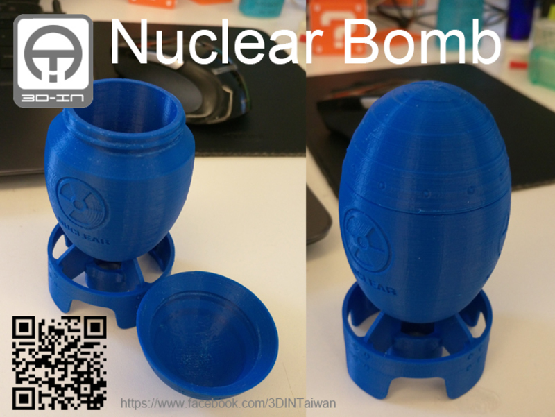 Nuclear bomb - Pinshape