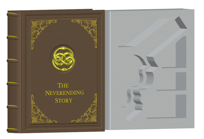 The Secret Book Box & Gun (Colt Python .357 Magnum) - Pinshape