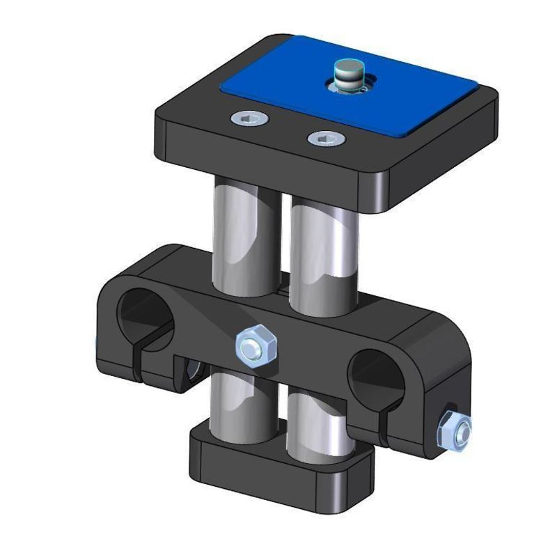 Very variable camera rig (double shouldermount, followfocus, bre - Pinshape