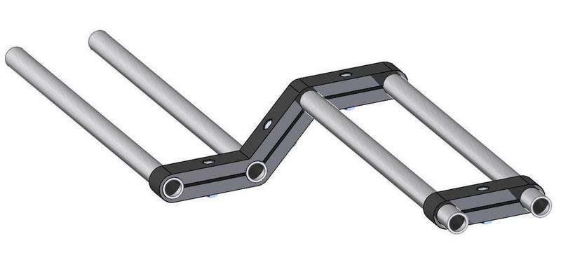 Very variable camera rig (double shouldermount, followfocus, bre - Pinshape