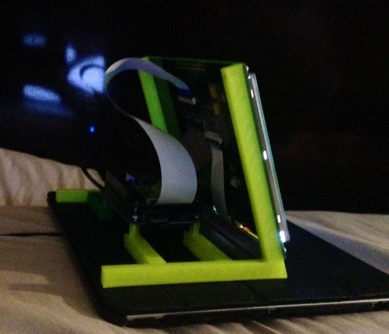 BBVIEW 7 LCD + Beaglebone Black Stand - Pinshape