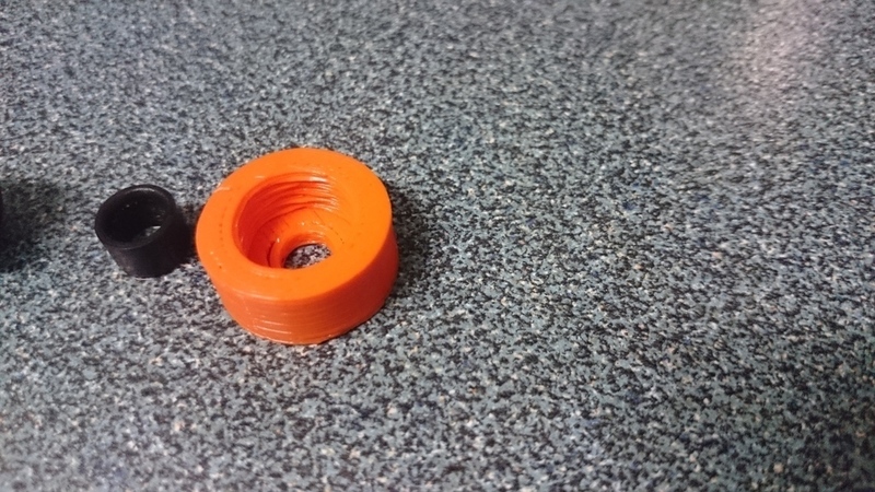 Espresso machine steam wand nut - Pinshape