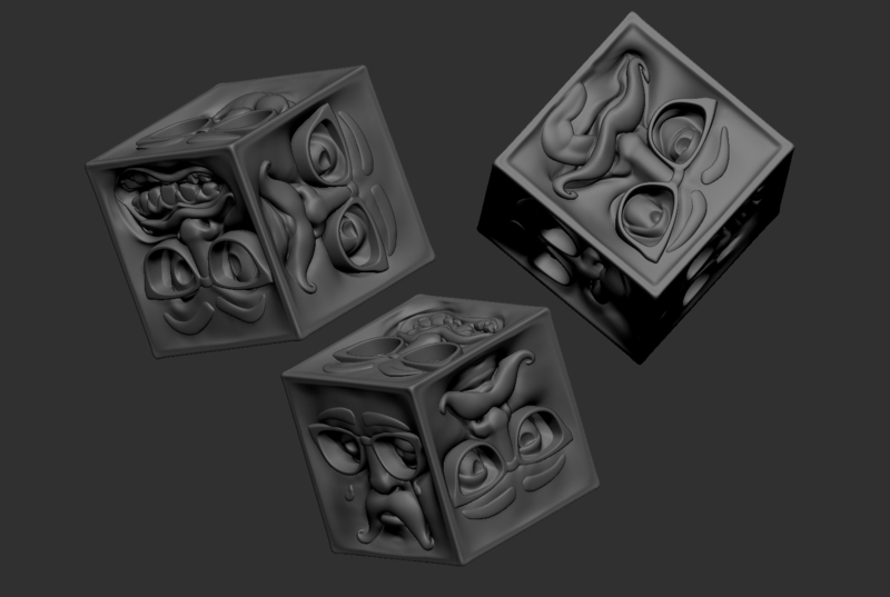Facecube - Pinshape