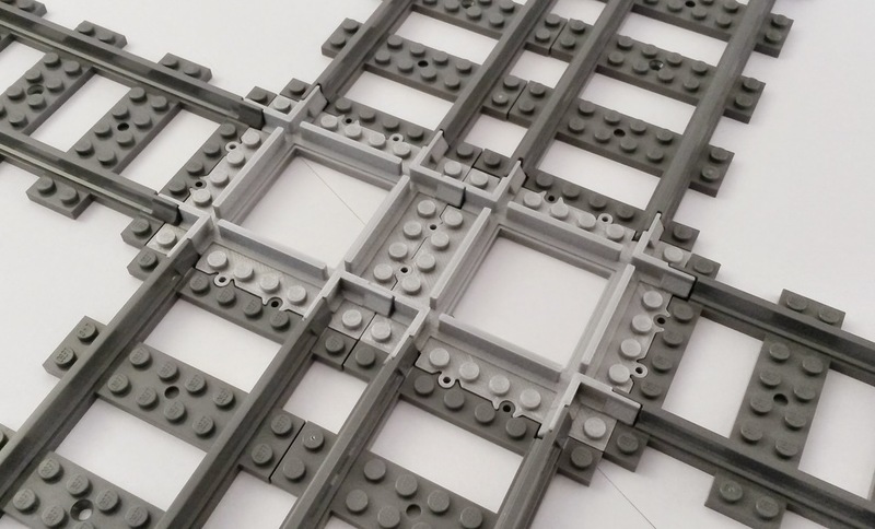 Lego Train Track Mini Crossing - Pinshape