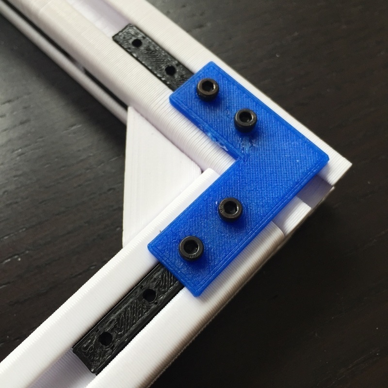 2020 T-Slot Extrusion and Fixtures - Pinshape