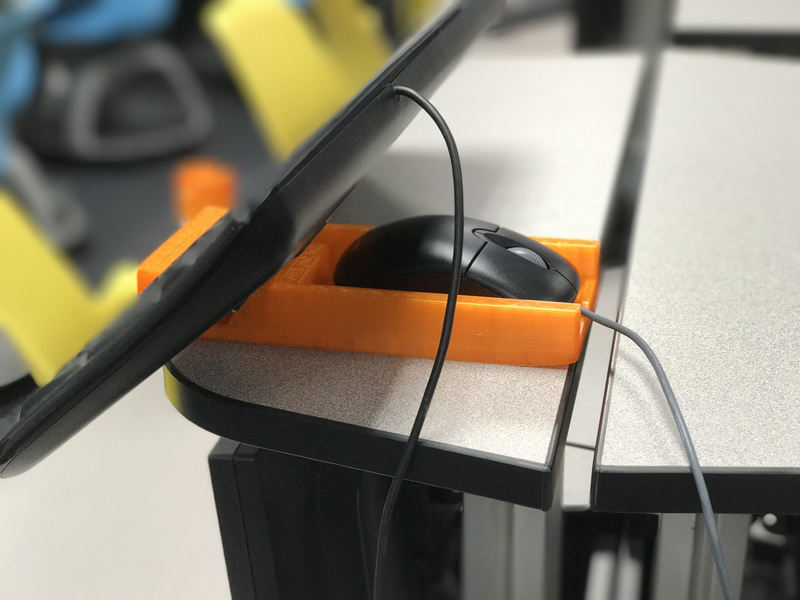 Keyboard/Mouse Holder - Pinshape