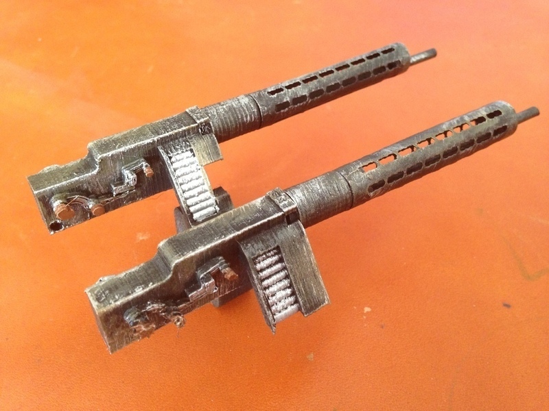 Spandau Machine Gun for Fokker DR1 - Electrifly by Great planes - Pinshape