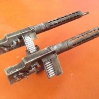 Spandau Machine Gun for Fokker DR1 - Electrifly by Great planes - Pinshape