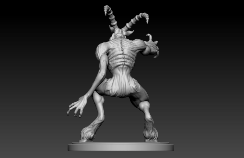 Goat Demon - Pinshape