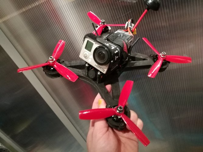 3D Printed OpenRC 220 FPV Mini Quad by DanielNoree | Pinshape