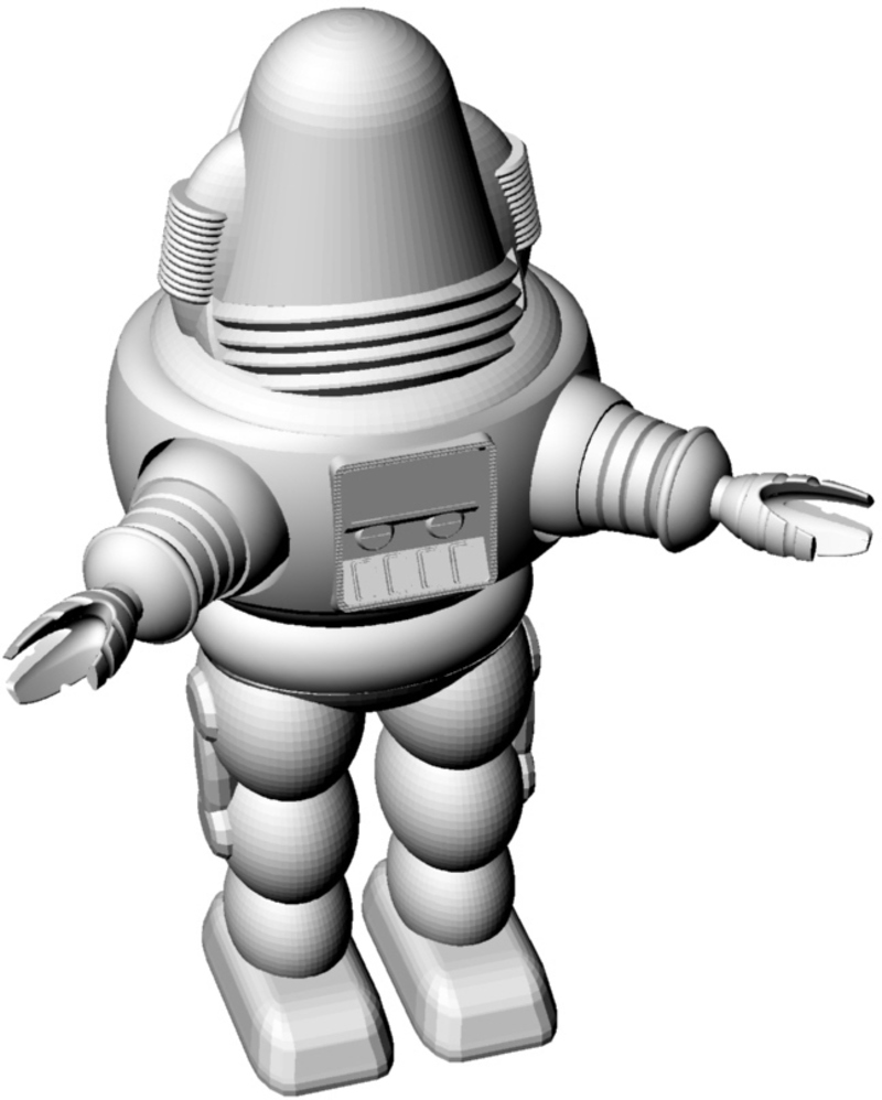 Italy Robbie Robot - Pinshape