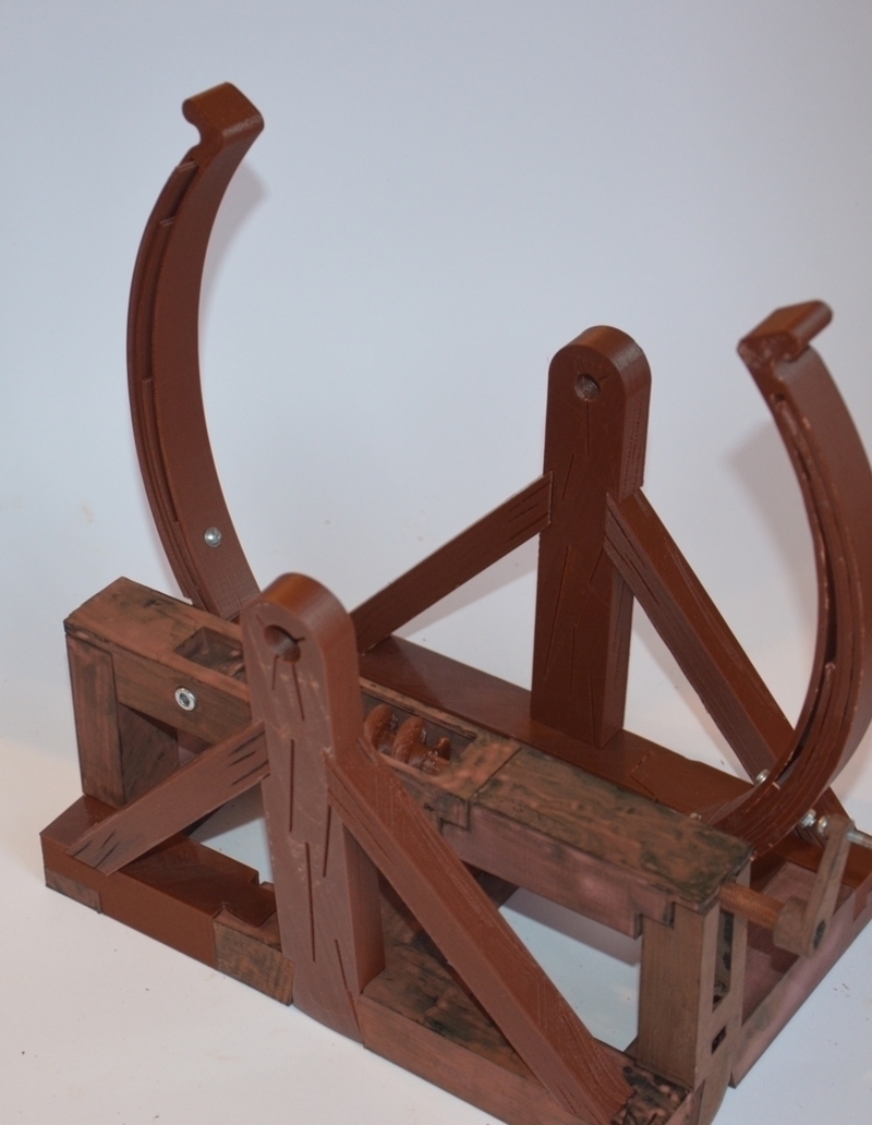Catapult Da Vinci - Pinshape
