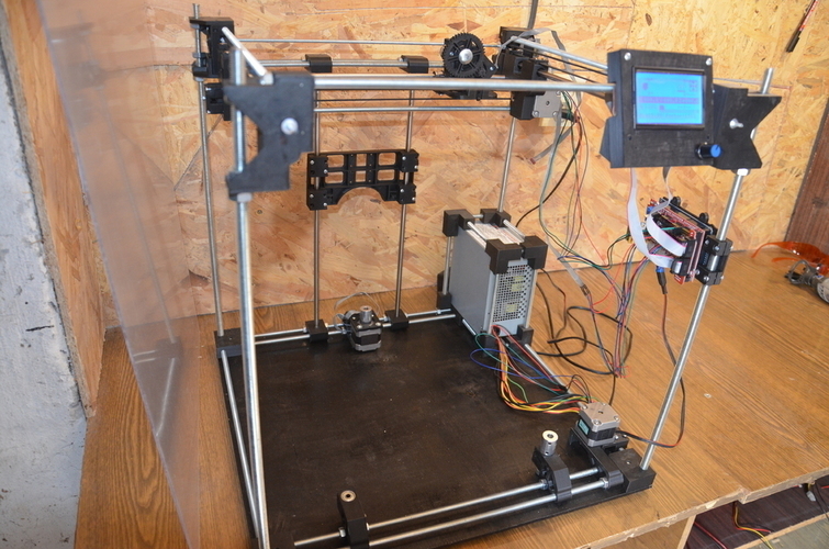3D Printed Low cost 3D Printer By Pinshape