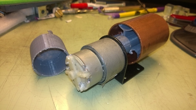 Motor End Cap - Pinshape