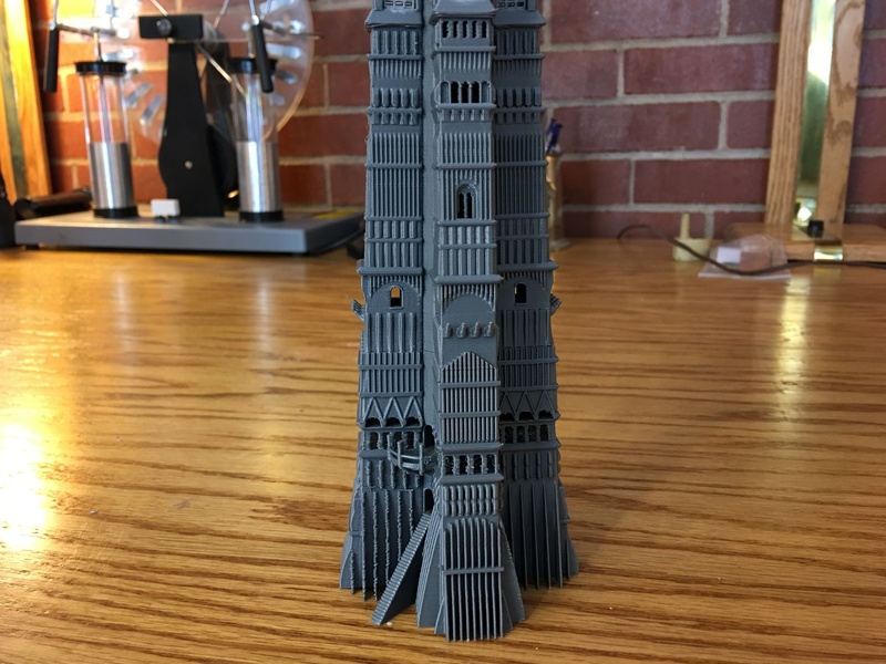 Orthanc Tower from The Lord of the Rings - Pinshape