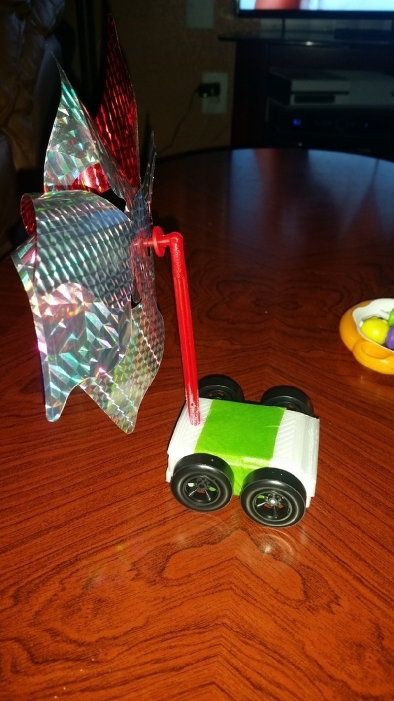 Micro Pinwheel Racers - Pinshape