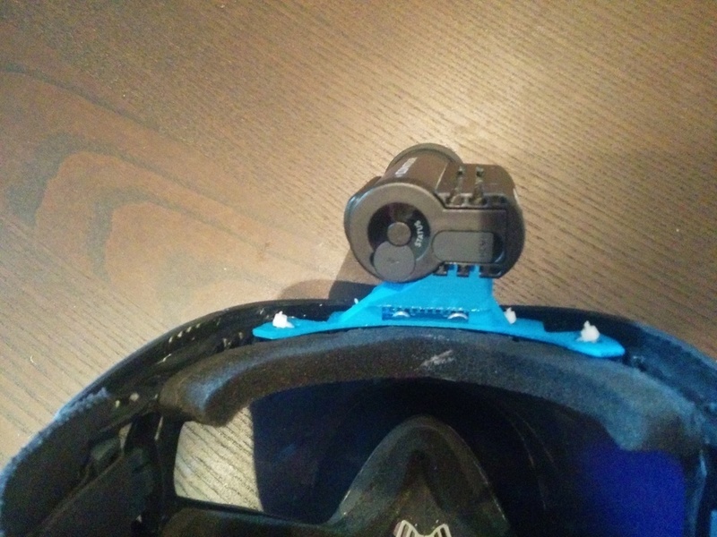 Contour Mount for Dye i4 Paintball Mask - Pinshape